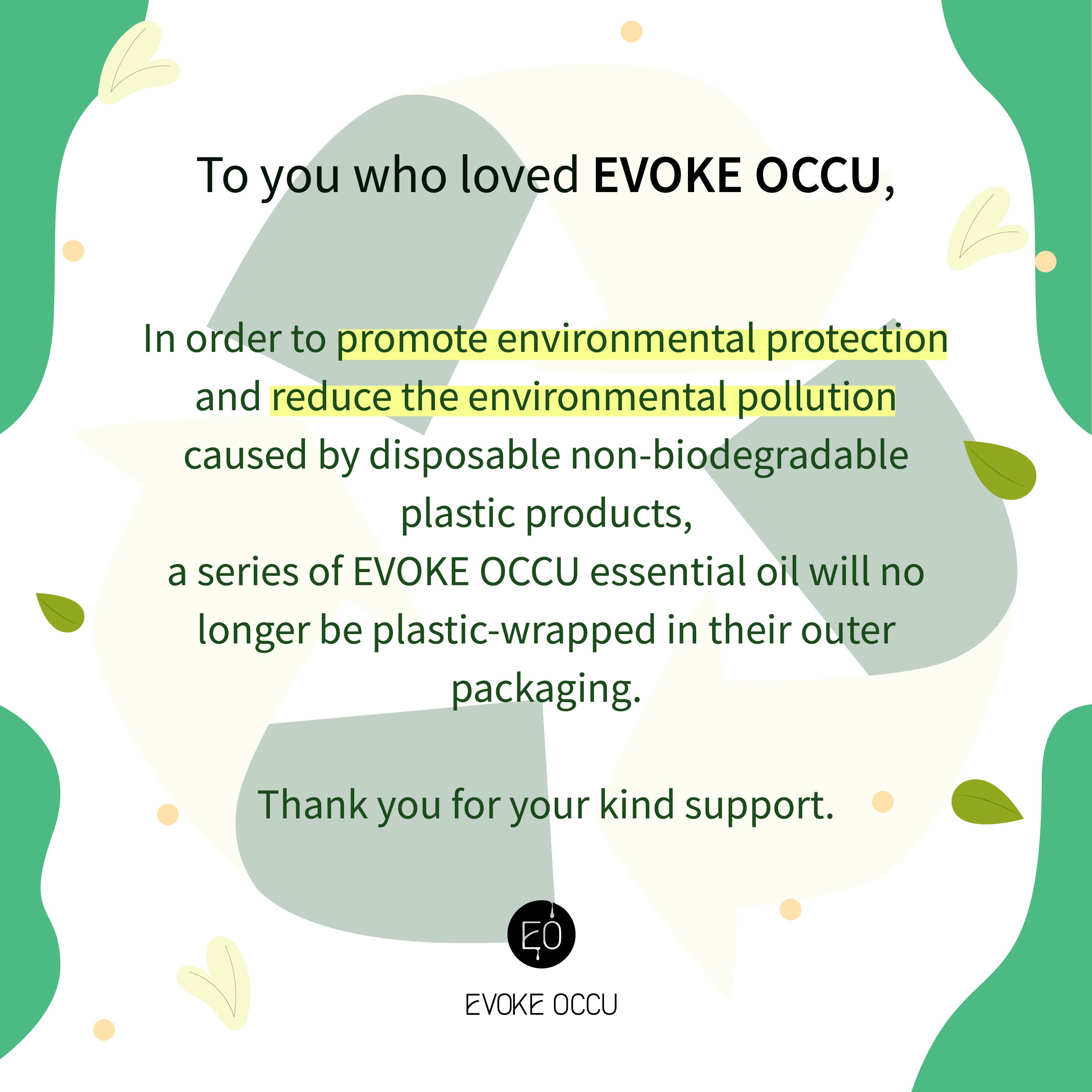 【Evoke Occu】100ml Essential Oil Diffuser Humidifier Aromatherapy Minyak ...