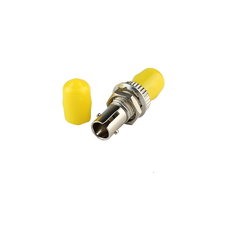 ST to ST Simplex Fiber Optic Coupler Female to Female Connector Single ...