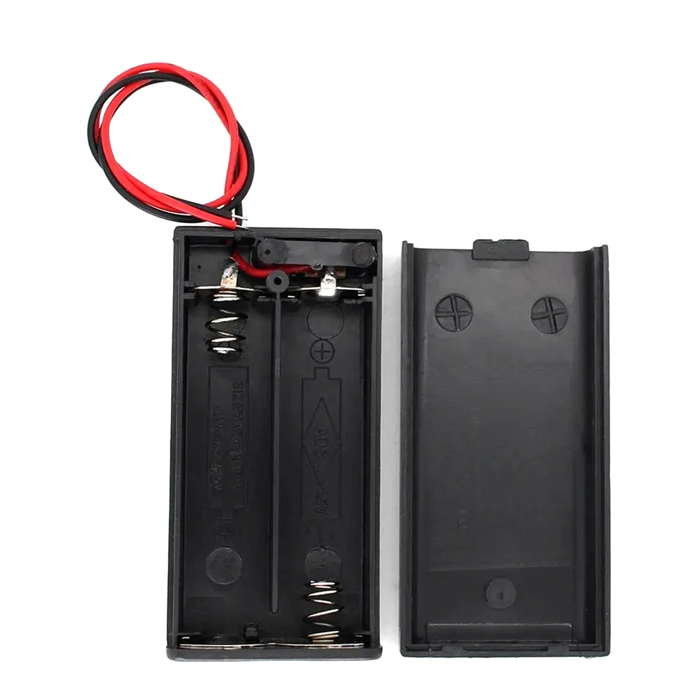 3V AA Battery Case Box 1 2 3 4 Slots AA LR6 HR6 Battery Holder Storage ...