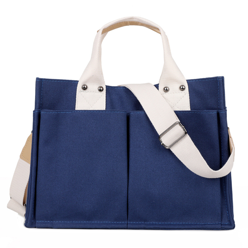 [ECOGROW] BEG BEG TANGAN WANITA SLING BAG TOTE CANVAS KOREAN SHOULDER ...