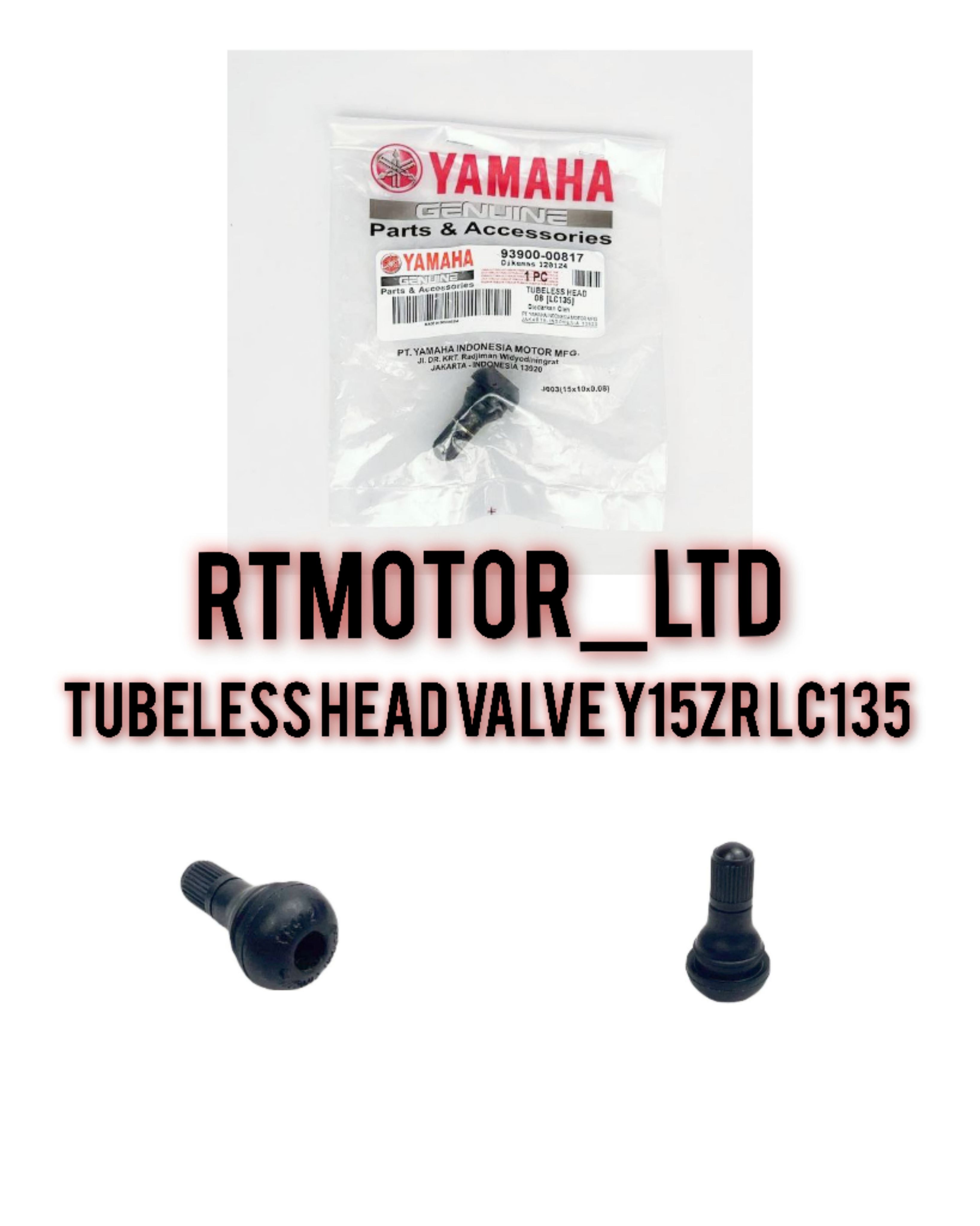 YAMAHA Y15ZR LC135 TUBELESS HEAD VALVE SPORTRIM SPORT KEPALA GETAH ...