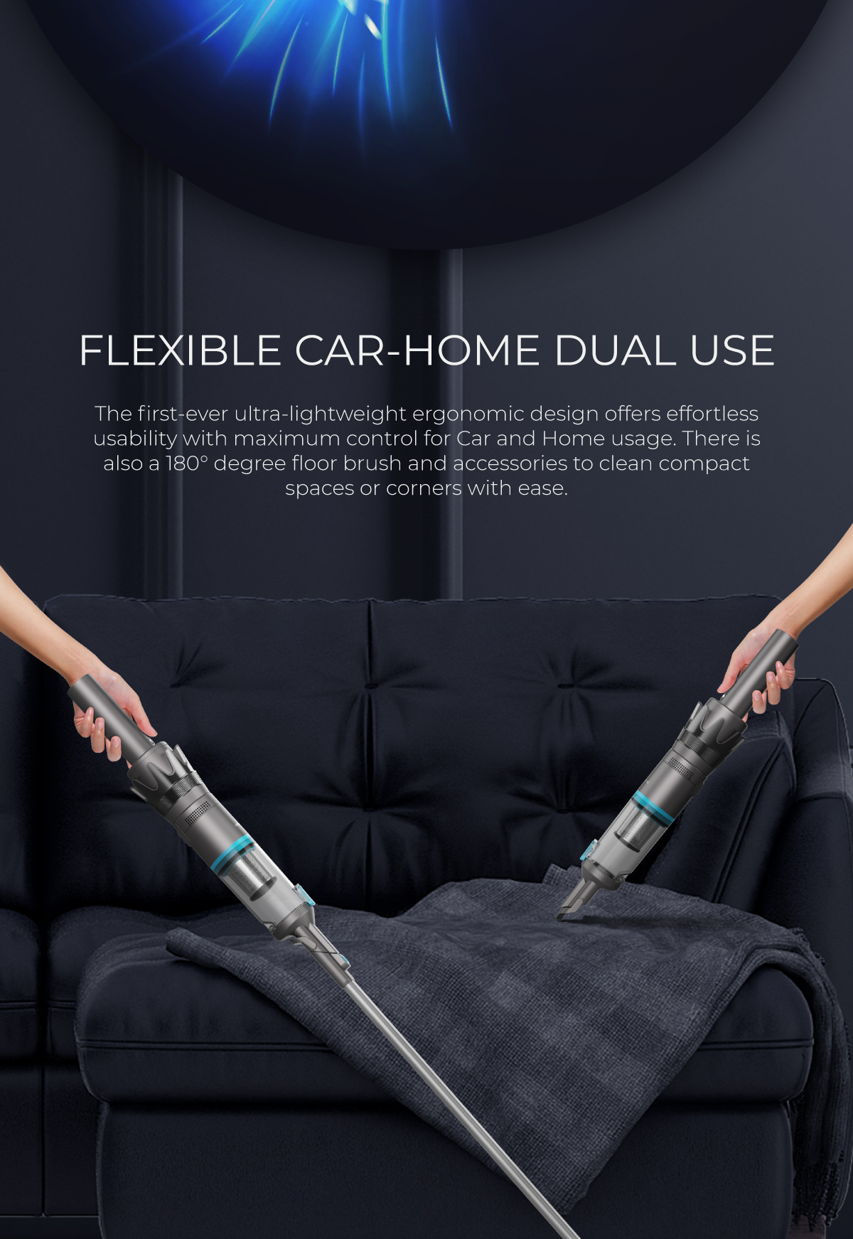 PerySmith Cordless Handheld Vacuum Cleaner Sonic Pro Series X1 Prime | Shopee Malaysia