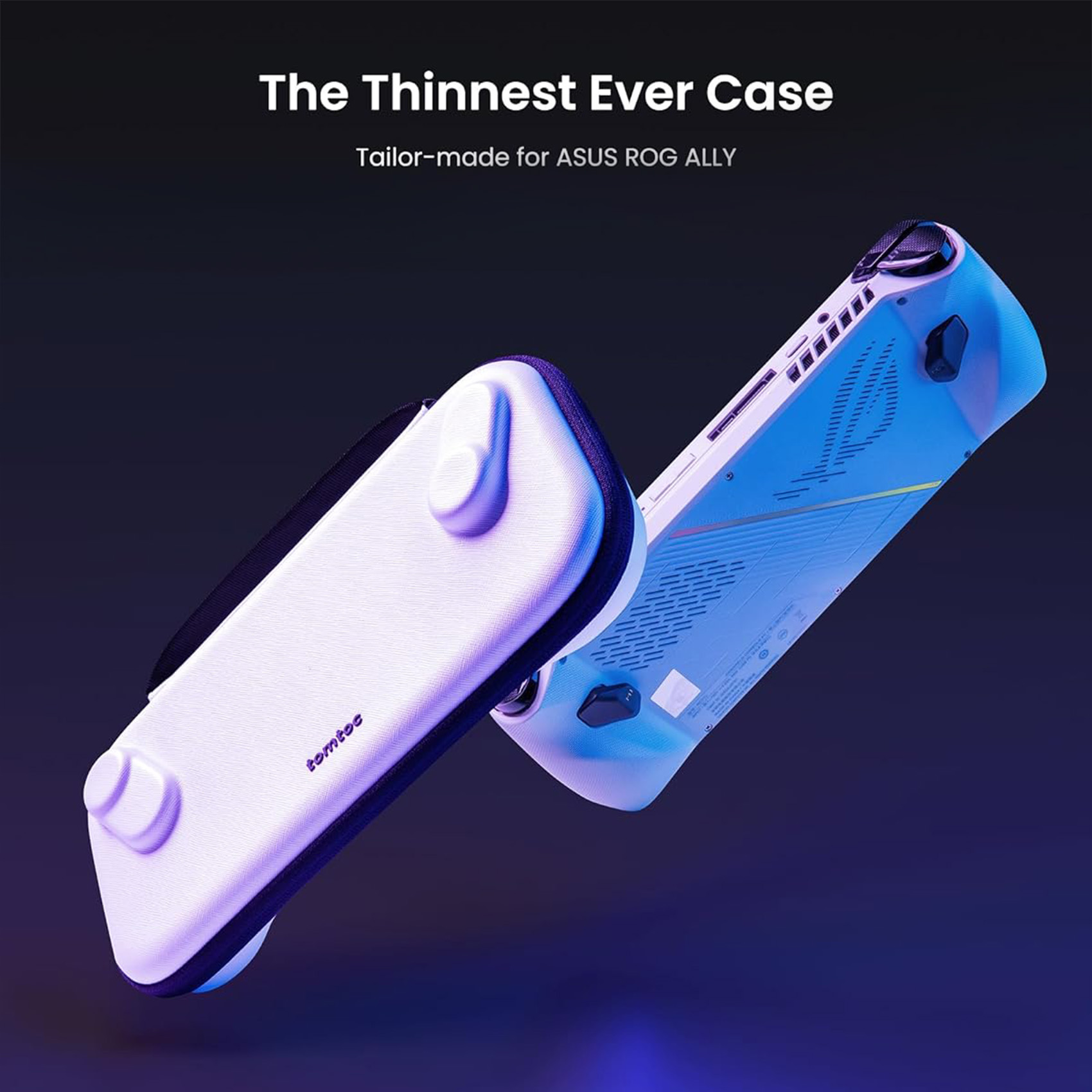 tomtoc G02 Gaming Case ASUS ROG Ally Protective Carrying Case Hard ...