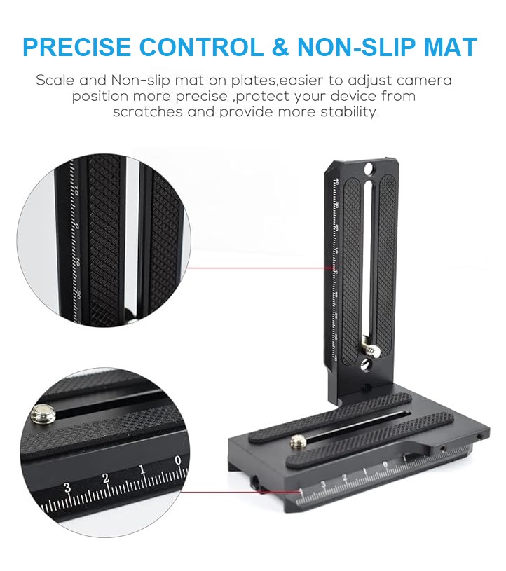 Refutuna L3 L-Bracket Vertical Horizontal Quick Release Plate Vertical ...