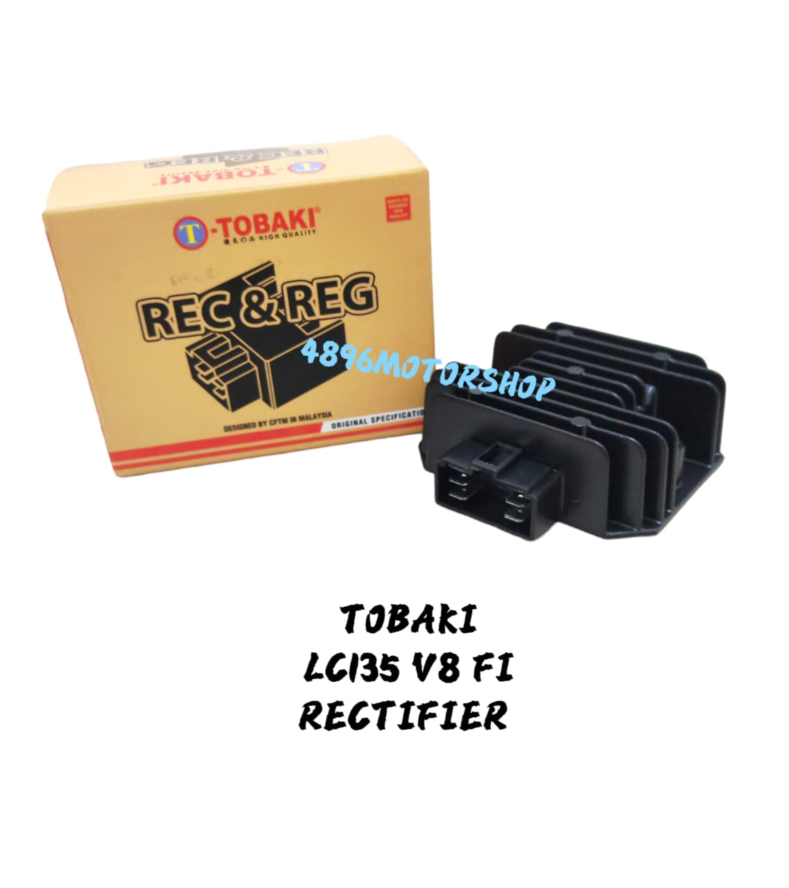 100% ORIGINAL TOBAKI YAMAHA LC135 V1 V2 V3 V4 V5 V6 V7 RECTIFIER ...