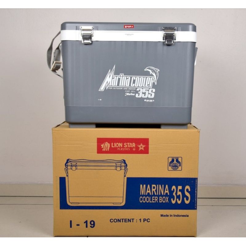 Kotak Penyejuk/ I-19 MARINA Cooler Box 35 S (CAP.33LT) Lion Star Cool ...