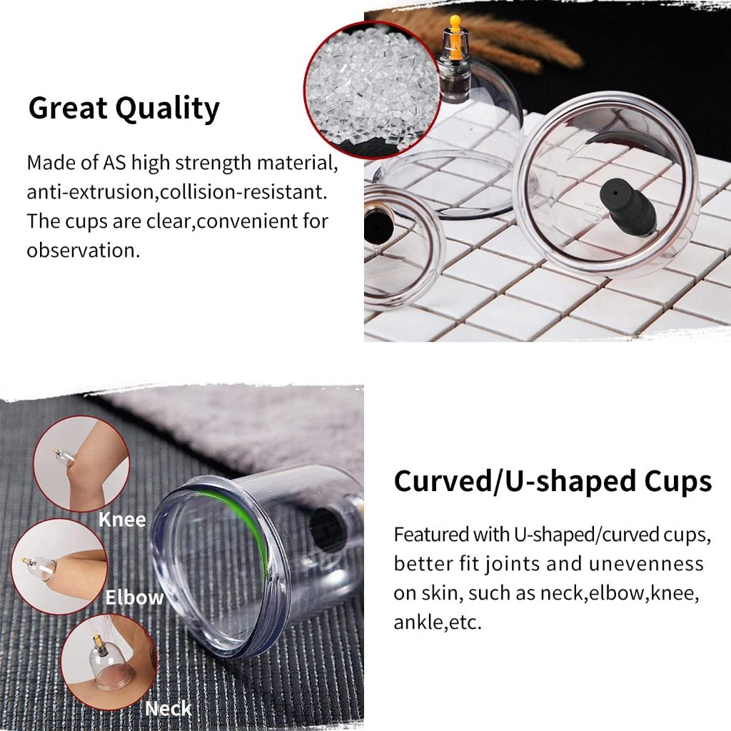 Cupping Cup Set 32 Cup Alat Bekam Cawan Body Massager Cawan Bekam ...