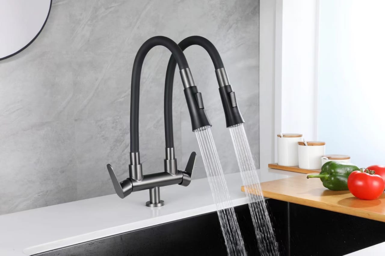 SUS304 Single Cold Kitchen Tap (Heavy Duty) Best Quality Two Ways ...