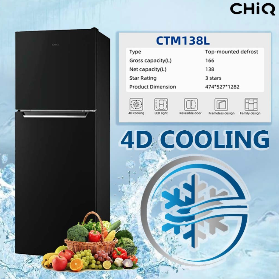 [SEDA NUR] Khind 197L Dual Inverter RF205 / Midea 200L Fridge ...