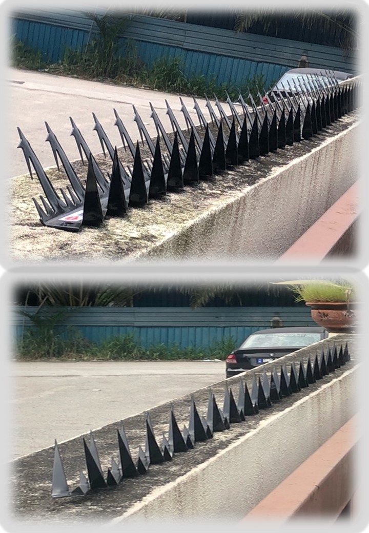 Anti Climb Fence Barb HotDipGalvanised/PVC Coated Security Wall Fencing ...