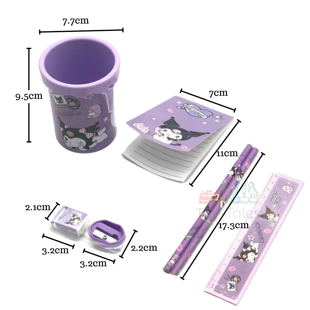 ToyTales 🍭 KUROMI STATIONERY SET 🍭 Sanrio Alat Tulis Kuromi Melody ...