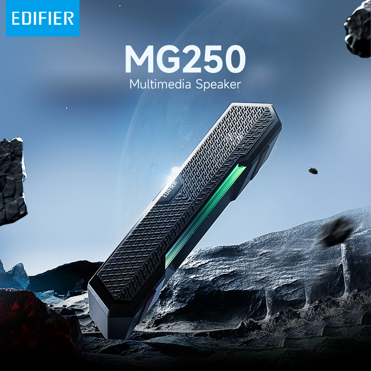 Edifier MG250 Monitor Soundbar - Bluetooth V5.3 | RGB Lighting | Plug ...