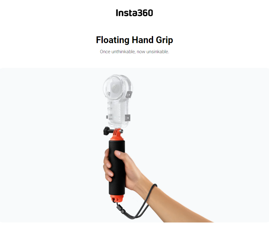 Insta360 Floating Hand Grip | Shopee Malaysia