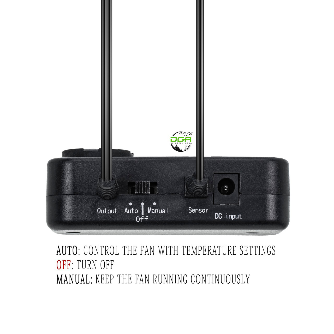 Jecod Aquariums Automatic Aquarium Temperature Settings Cooling Fan ...