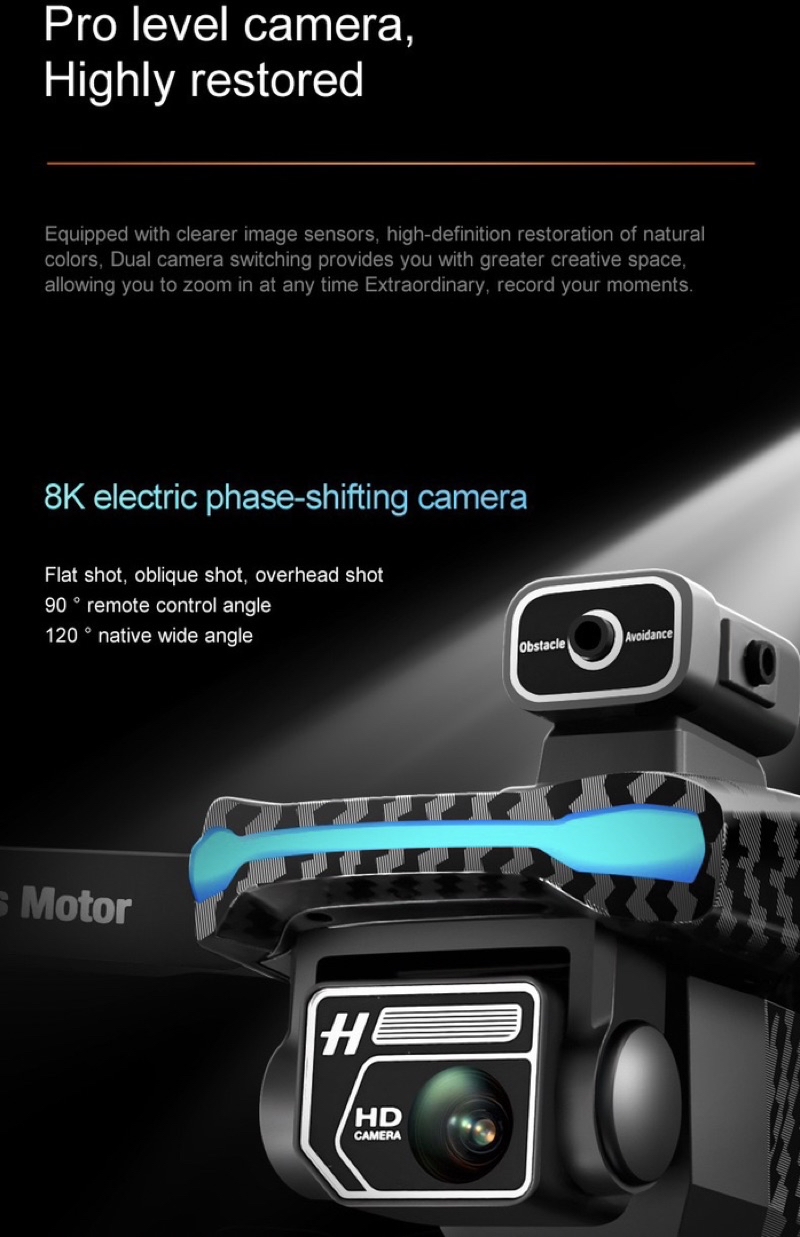 FEO Carbon V2 Max GPS Drone RC Drone 4k 1.2KM Distance 5G WiFi live ...