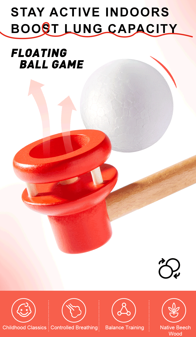 Mideer New Floating Ball Game - Red | Shopee Malaysia