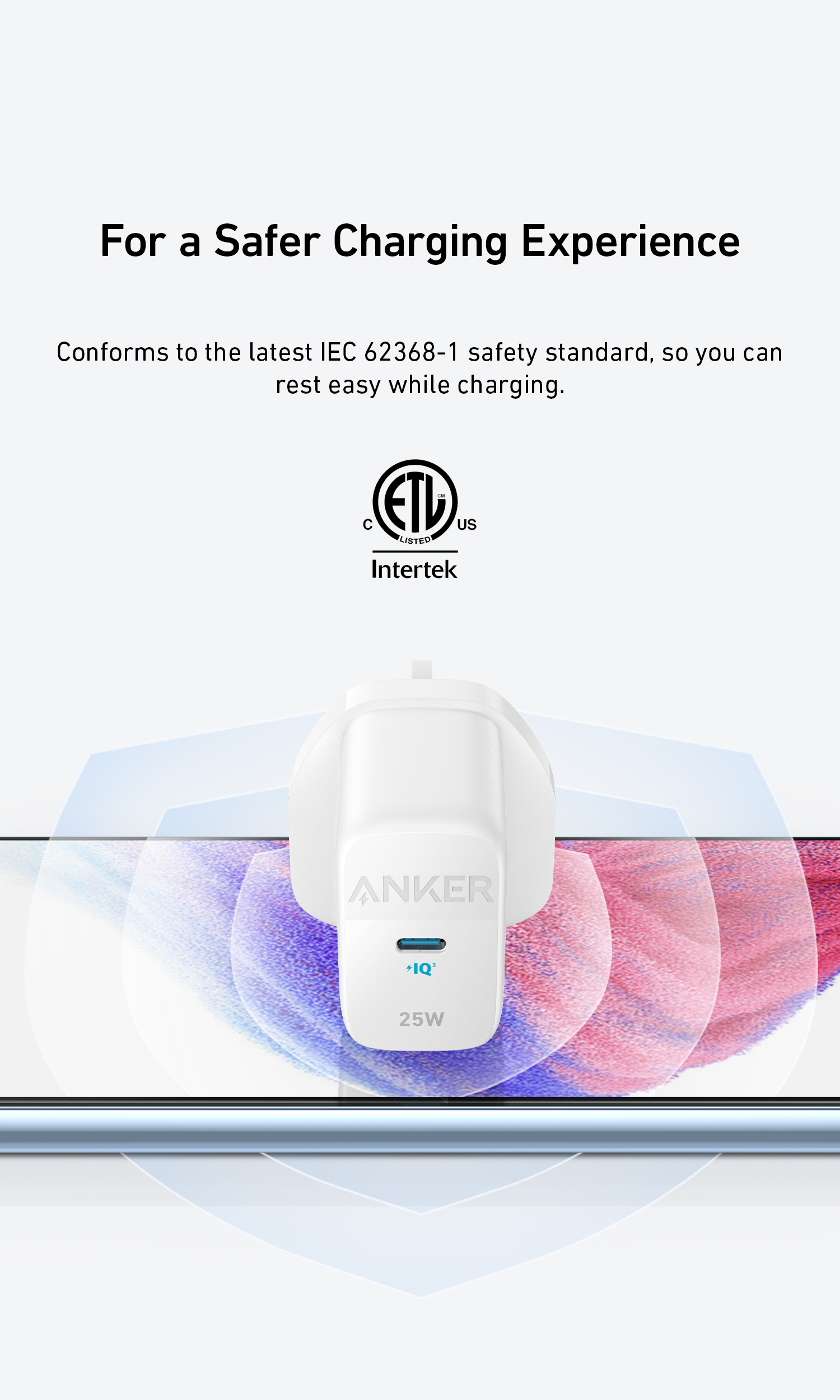 Anker A2642 312 Ace Charger 25W USB C Super Fast Charging 2.0 | Shopee ...