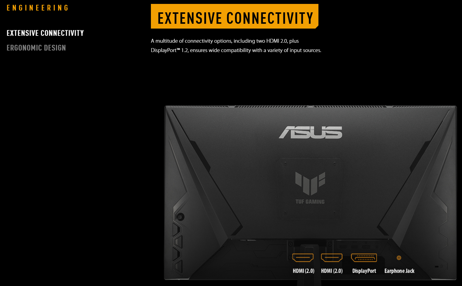 ASUS TUF Gaming VG249Q3A Gaming Monitor – 24-inch, Full HD(1920x1080 ...