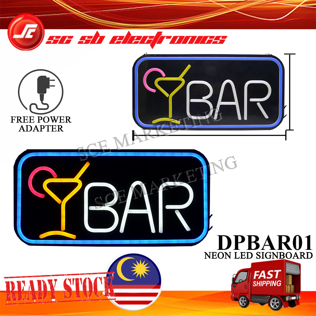 LED DISPLAY SIGNBOARD NEON DISPLAY SIGN BOARD - KOR01 / DPBUG01 ...