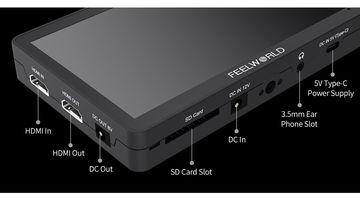 Feelworld F6 Plus F6 Plus V2 F6 Plus V2 6 Inch 3d Lut Touch Screen