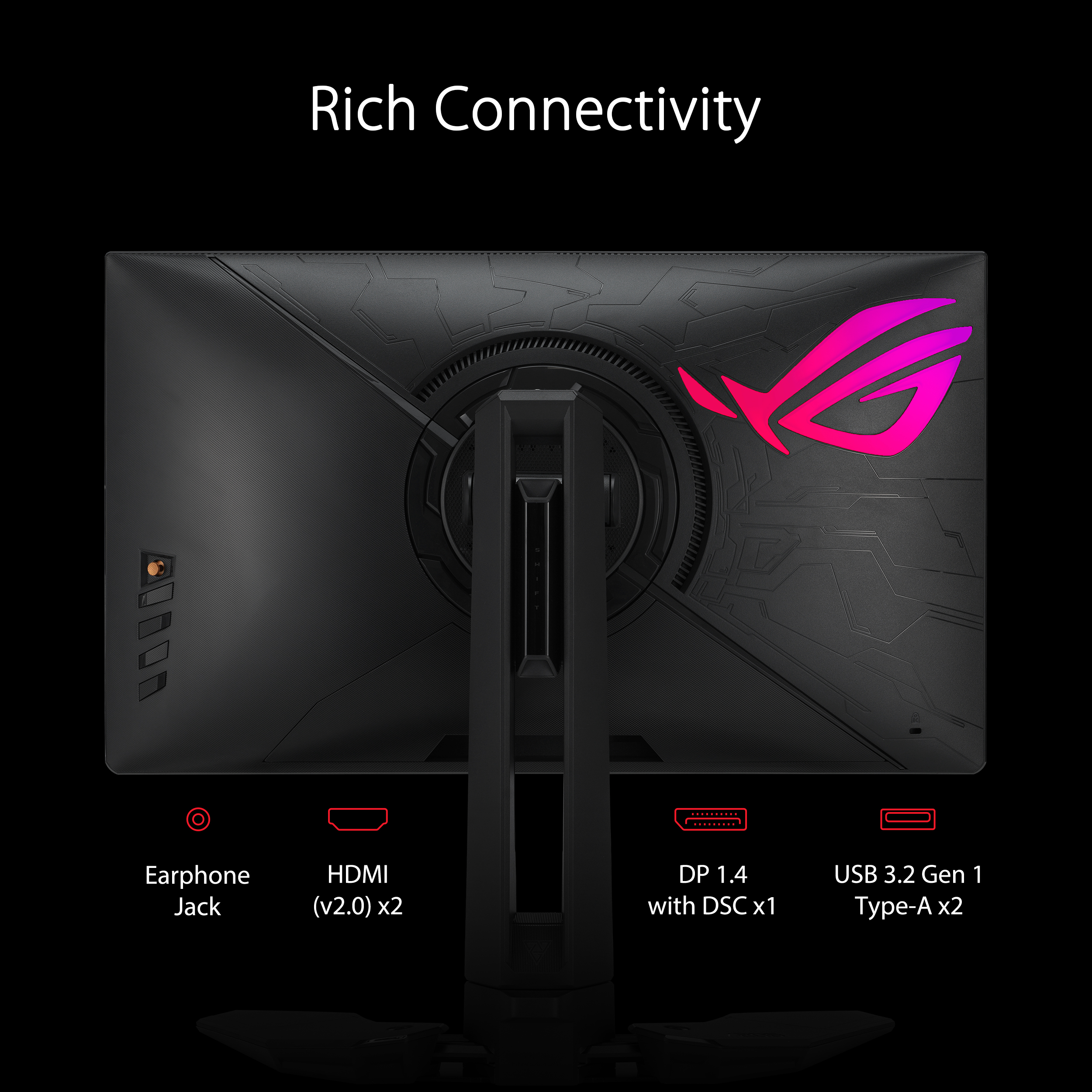 ROG Swift Pro PG248QP NVIDIA G-SYNC esports gaming monitor 24.1-inch ...