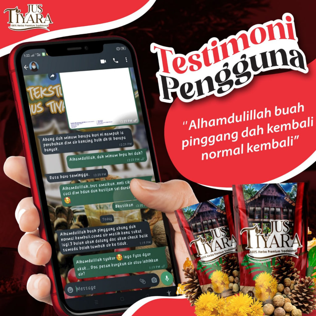 [JUS TIYARA] Jus Tiyara Minuman Herba Tradisional Berkualiti Tinggi & Premium | Shopee Malaysia