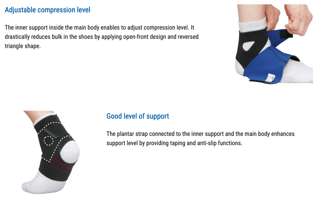 ZAMST FA-1 (Ankle Compression Support) | Shopee Malaysia