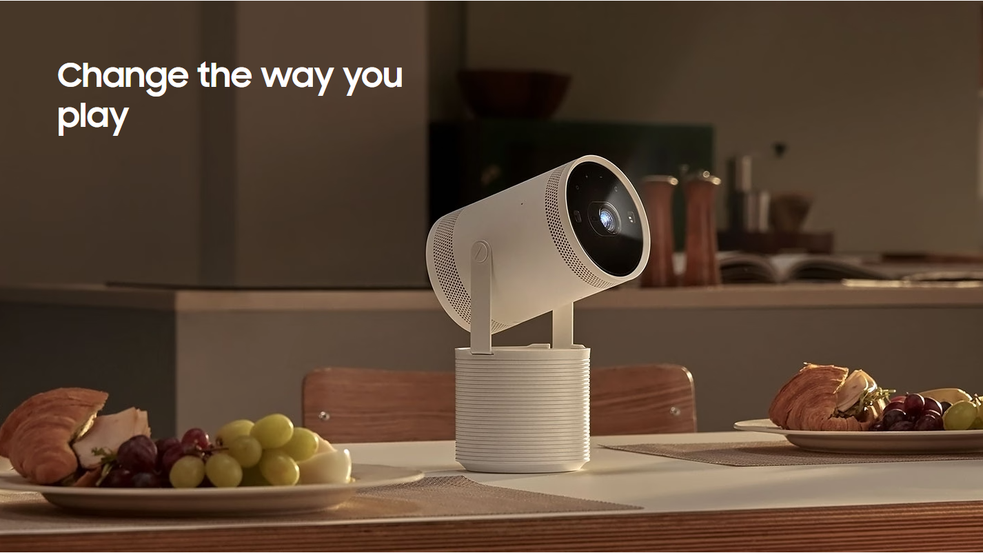 Samsung SP-LSP3BLAXXS Freestyle DLP Full HD LED Android Smart Wireless ...