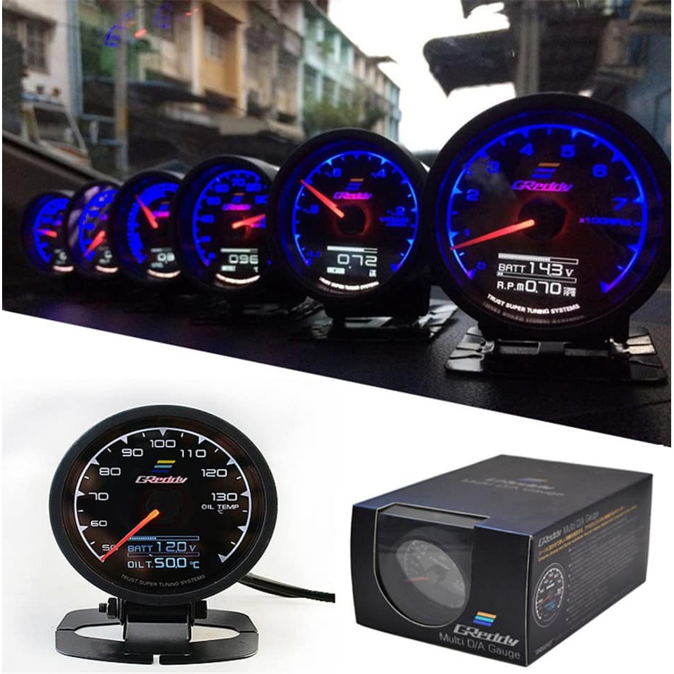 Greddy Meter 2In1 Gauge Meter- 3 Beradik Set Greddy Water Temp 6 ...