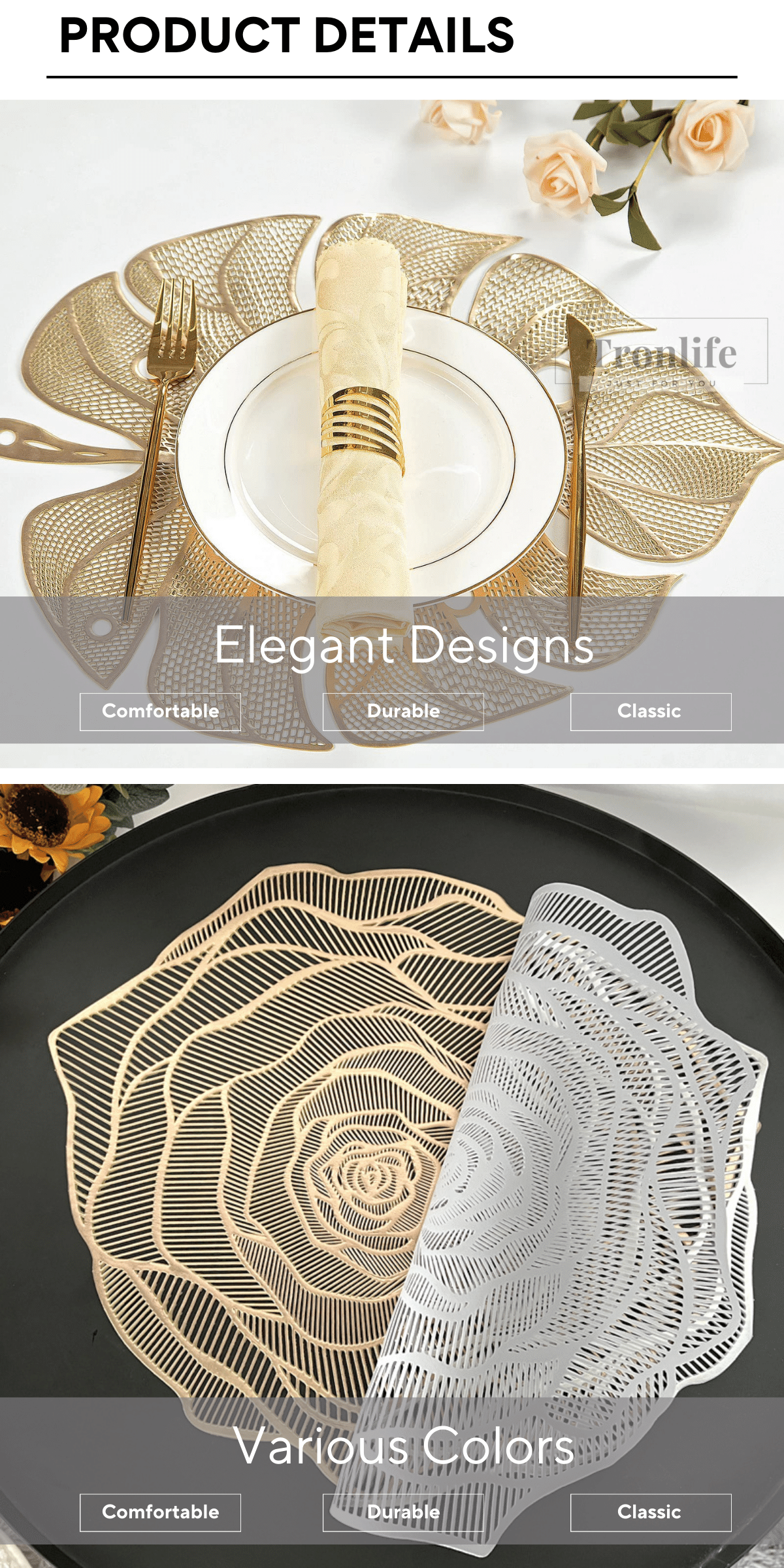 【Ready Stock】Alas Meja Makan Dining Mat Raya Elegant Lapik Meja ...