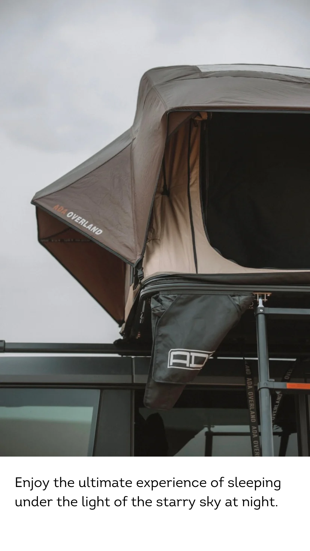ADA Overland Ultra Light Rooftop Tent 125 FREE 2 units Pillow | Shopee ...