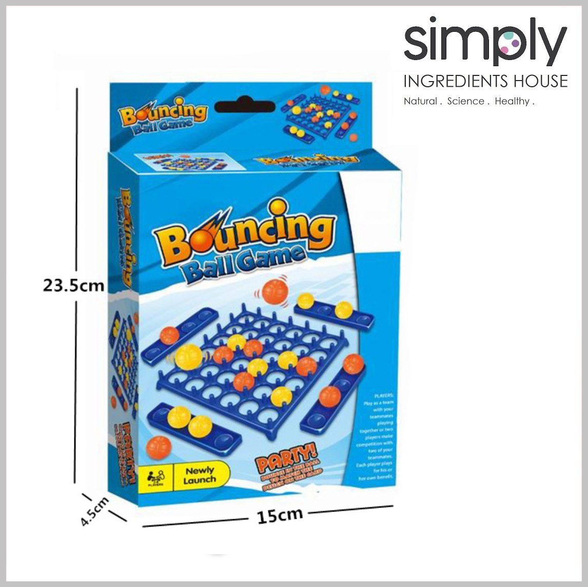 Bouncing Ball Board Game/ Tabletop Battle/ Throwing Ball Interactive ...