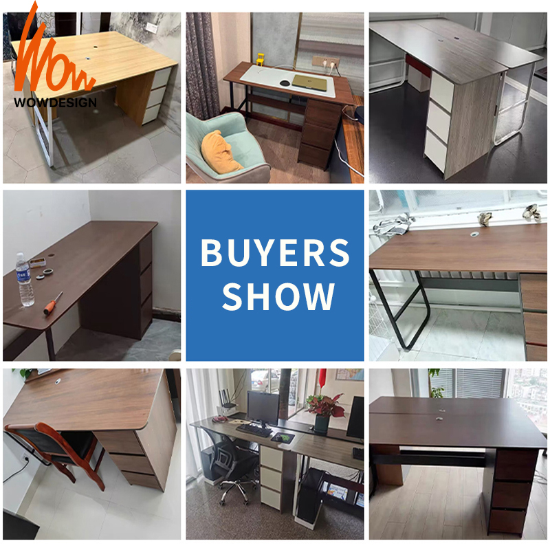 Office Table Computer Table With Drawers Meja Komputer Meja Belajar ...