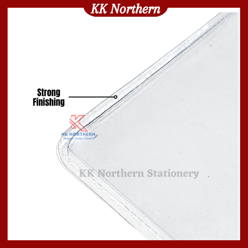 Bundle 24pcs File L U C shape A4 PVC Clear File Folder Transparent ...