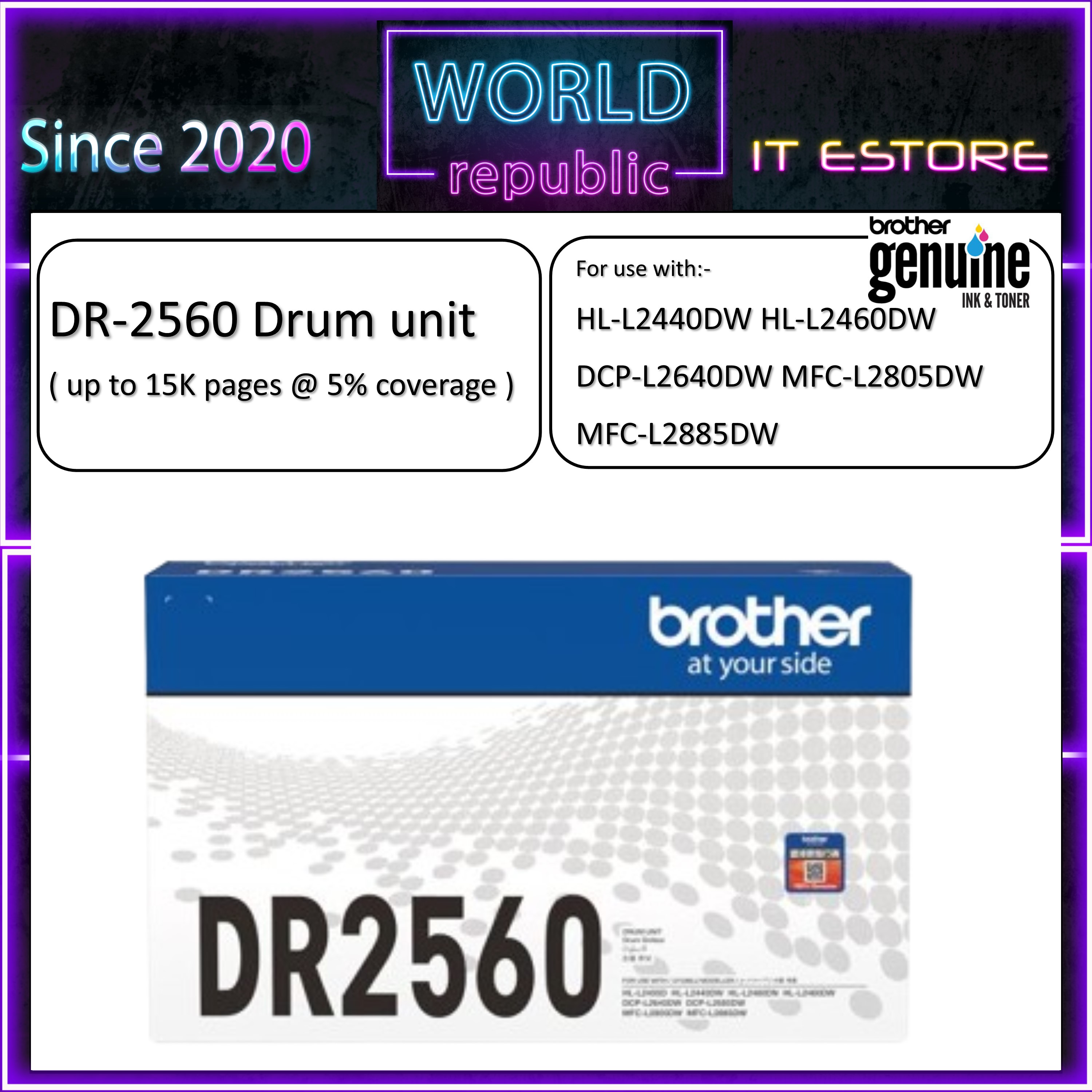 Original Brother Toner TN2560 TN-2560 TN2560XL TN-2560XL TN2560XXL TN ...