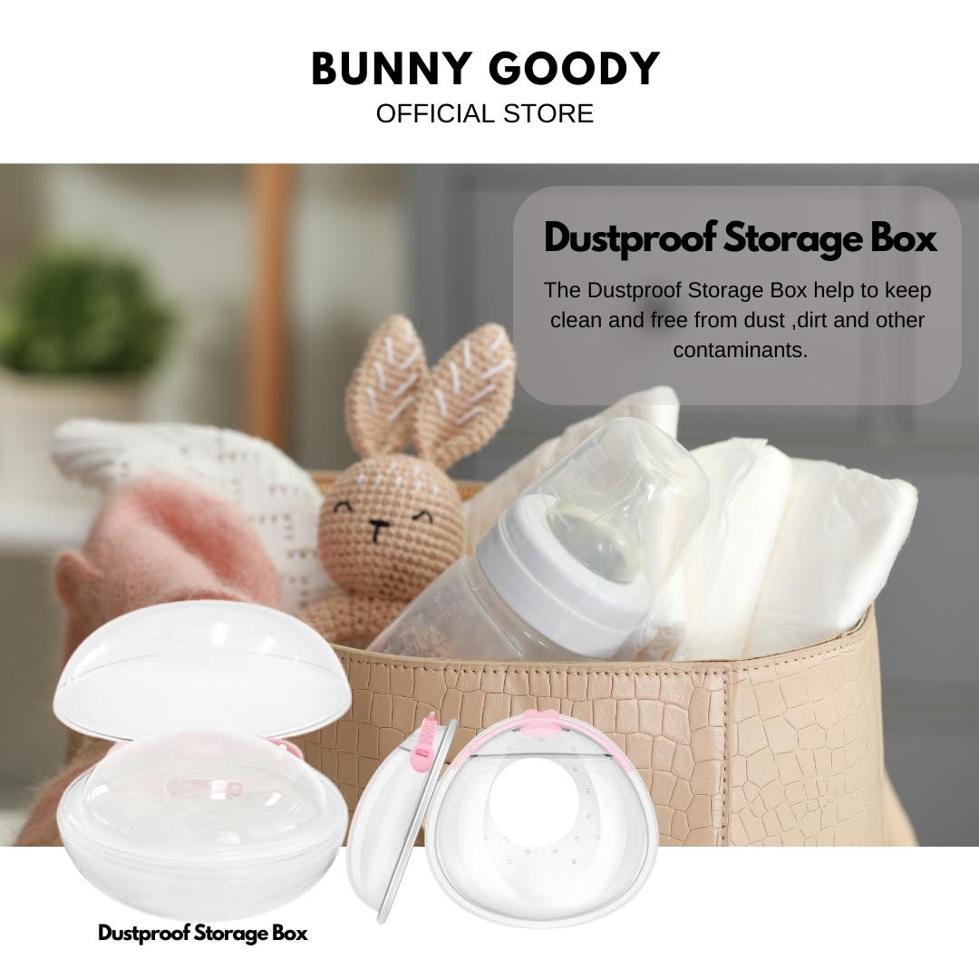 Bunny Goody 3 In 1 Wearable Nipple Shield & Breast Pad Milk Collector | Shopee Malaysia