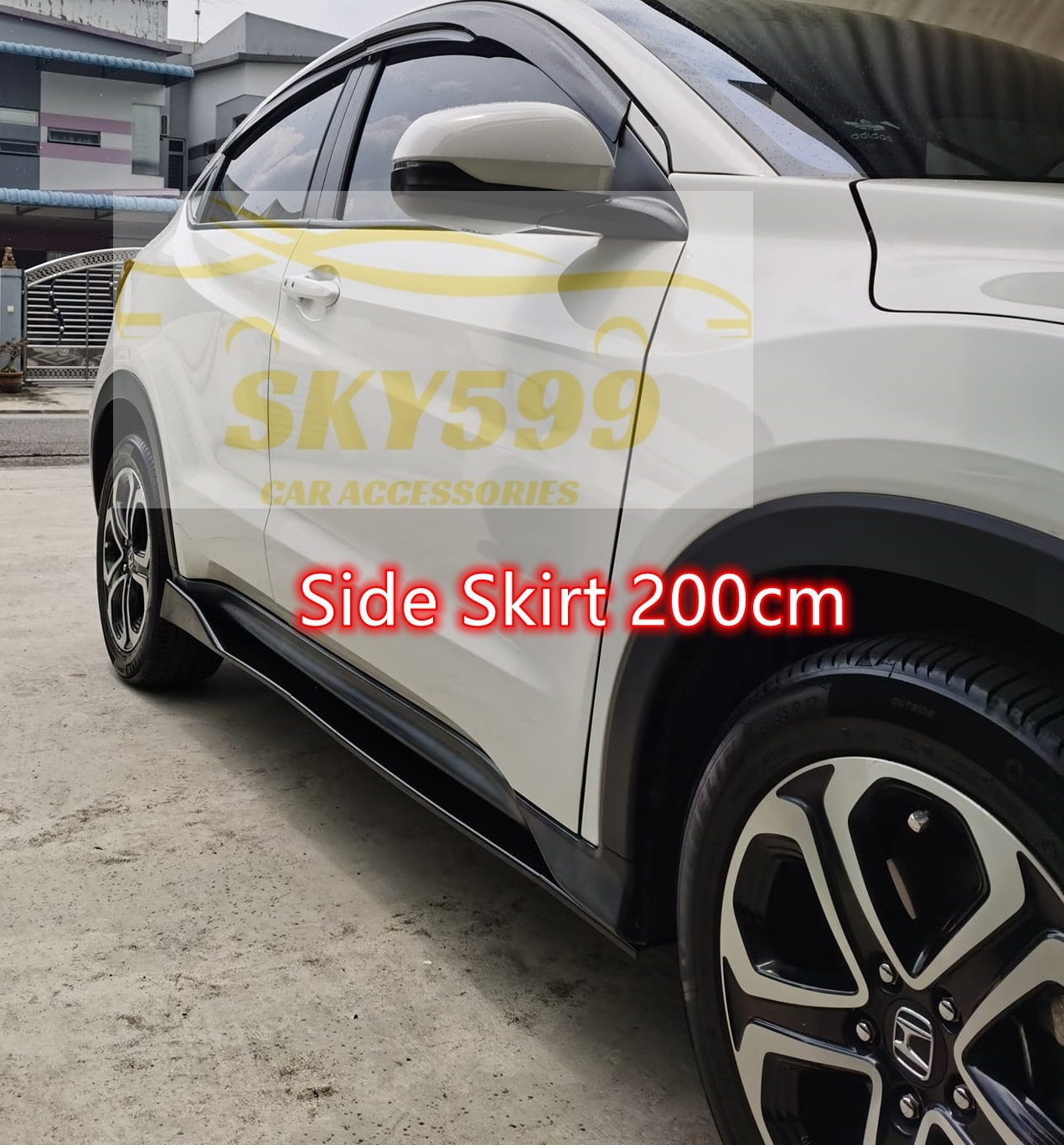 Honda HRV 2013-2021 Front Bumper Diffuser Lip Wrap Angle Splitters ...