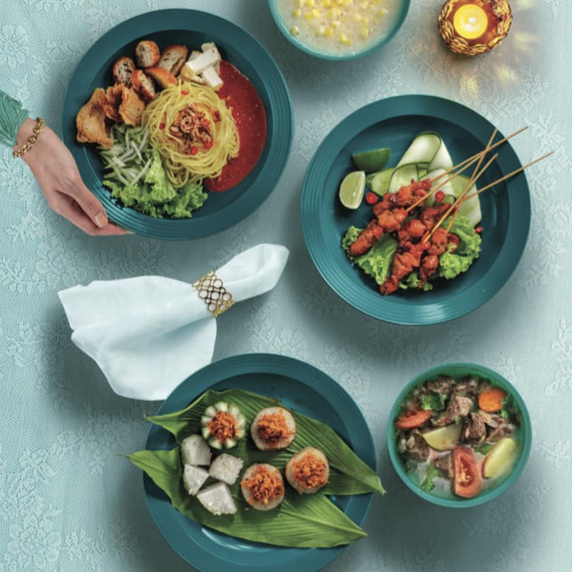 7 Jenis: Tupperware Blossom Pink Bowl 600ml Gourmet (Plate O Bowl 400ml ...