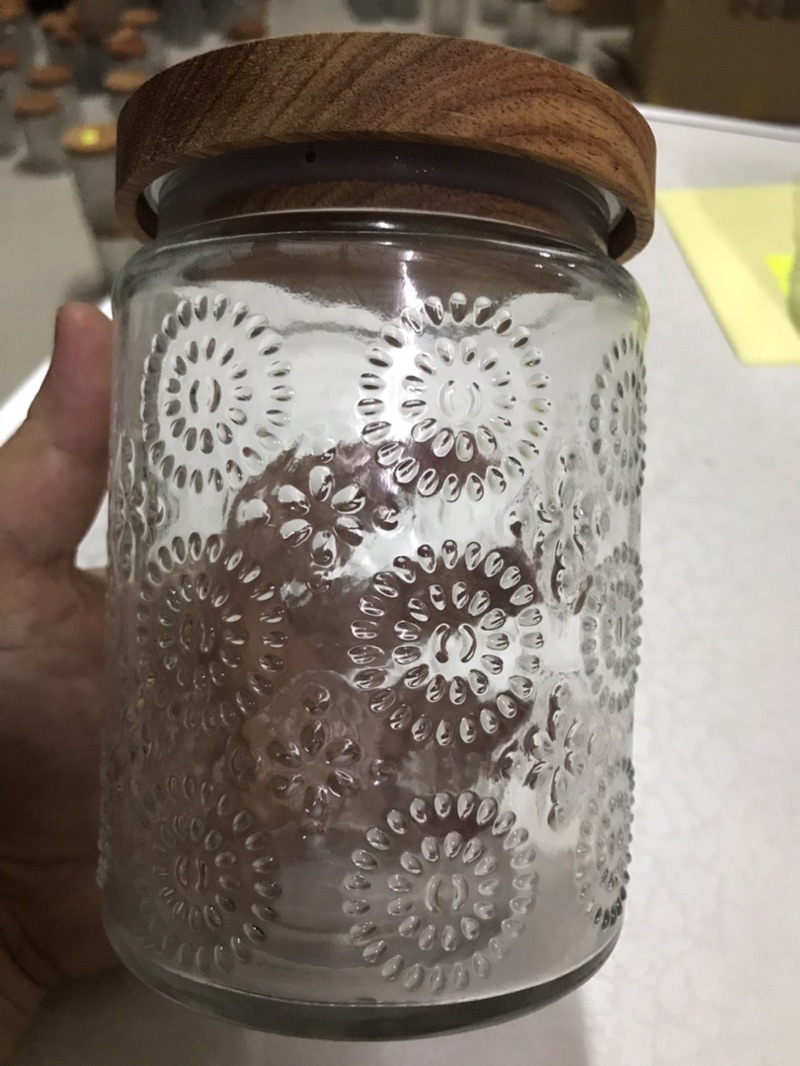 Balang Kaca Bekas Balang Biskut Kuih Raya Kedap Udara Glass Jar Food ...