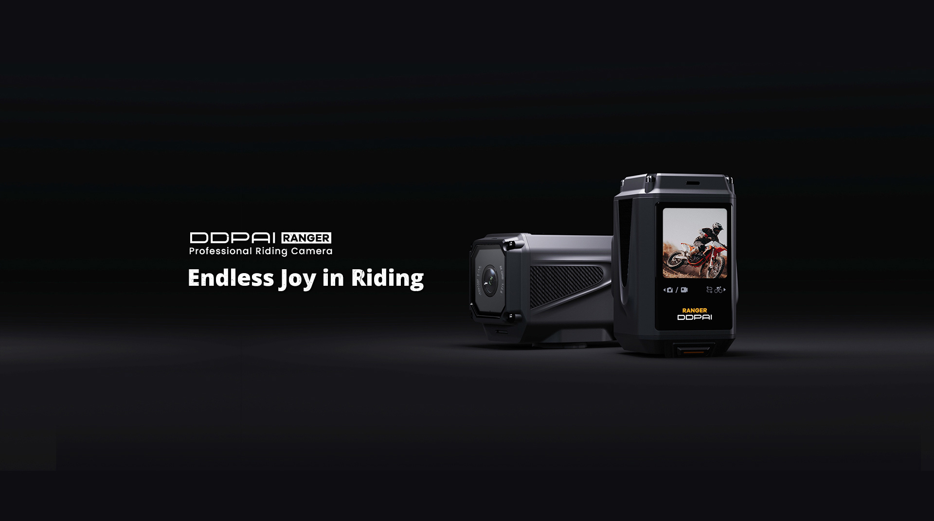 DDPAI RANGER Riding Camera, 4K HD riding camera, action camera ...