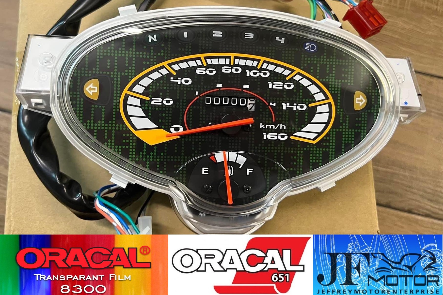 Honda Wave125 Meter Tinted Sticker Meter Wave125 | Shopee Malaysia