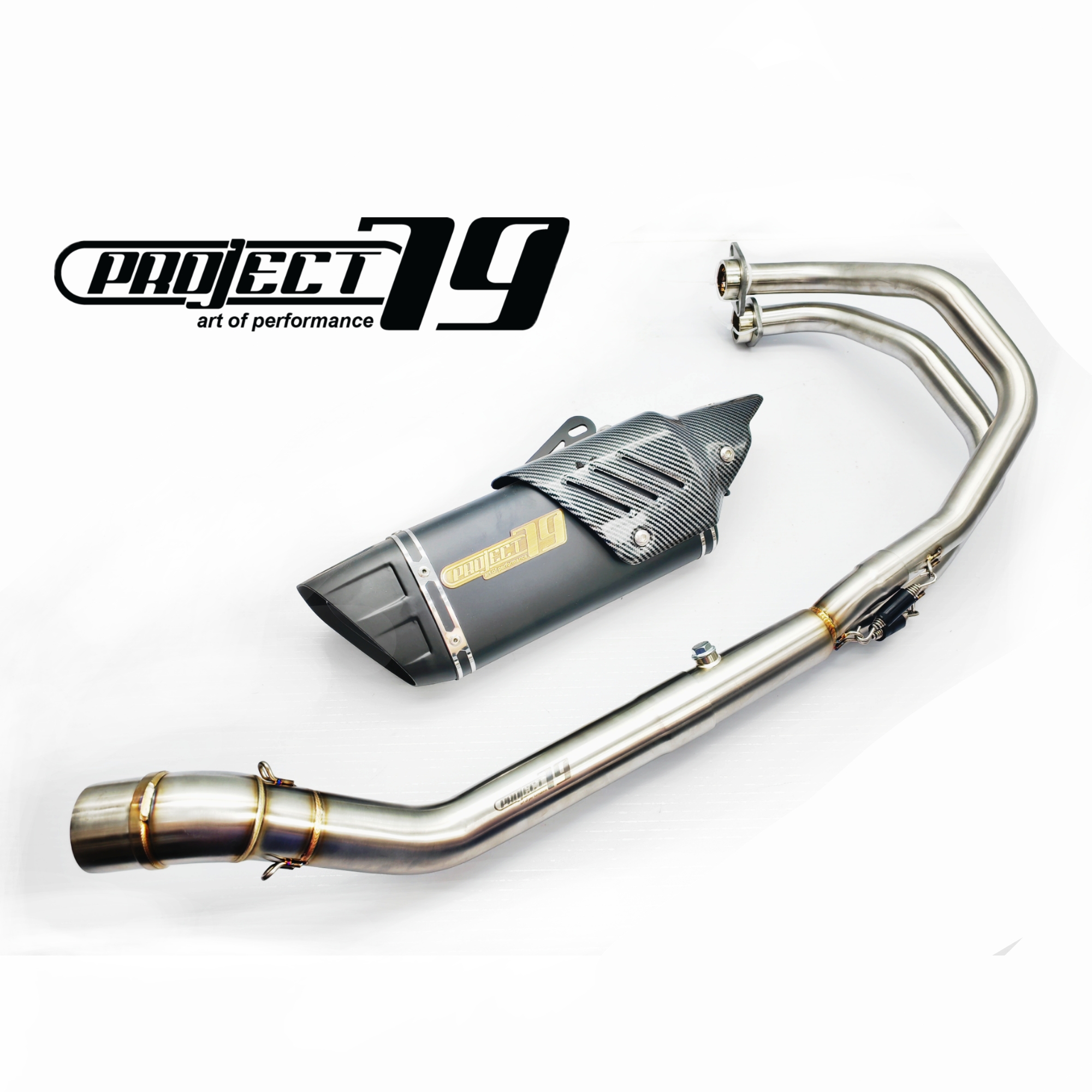 Project79 Yamaha MT25 R25 R1M Full System Exhaust Stainless Ekzos ...