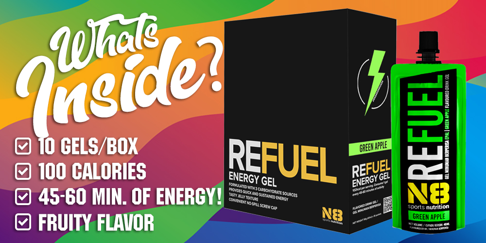 N8 Refuel Energy Gel 10/box | Shopee Malaysia
