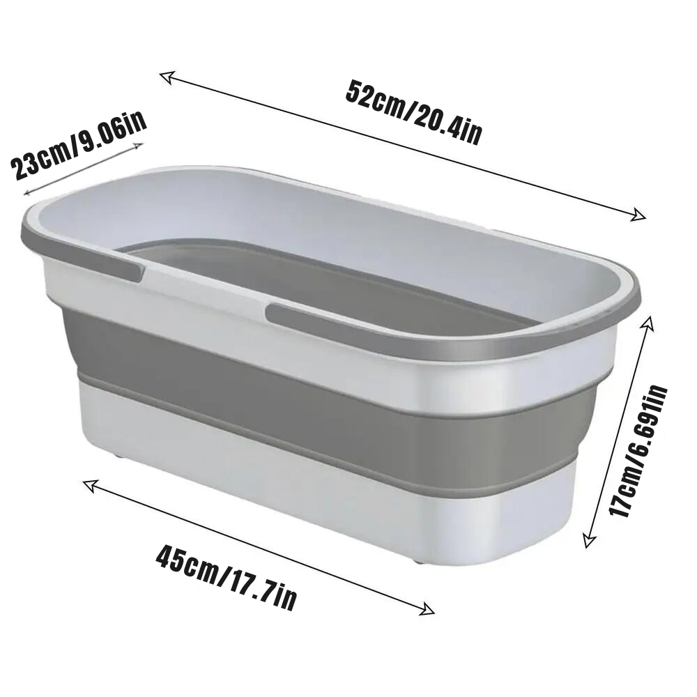 Baldi Lipat Boleh Alih Berkapasiti Besar dengan Roda – Sesuai untuk ...