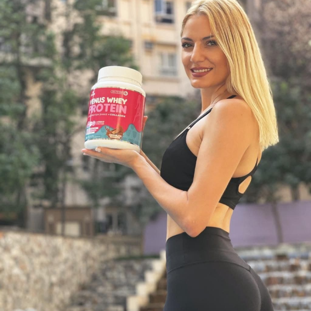 AGYM NUTRITION VENUS WHEY PROTEIN for Ladies 600g 20Sachets, + Collagen ...