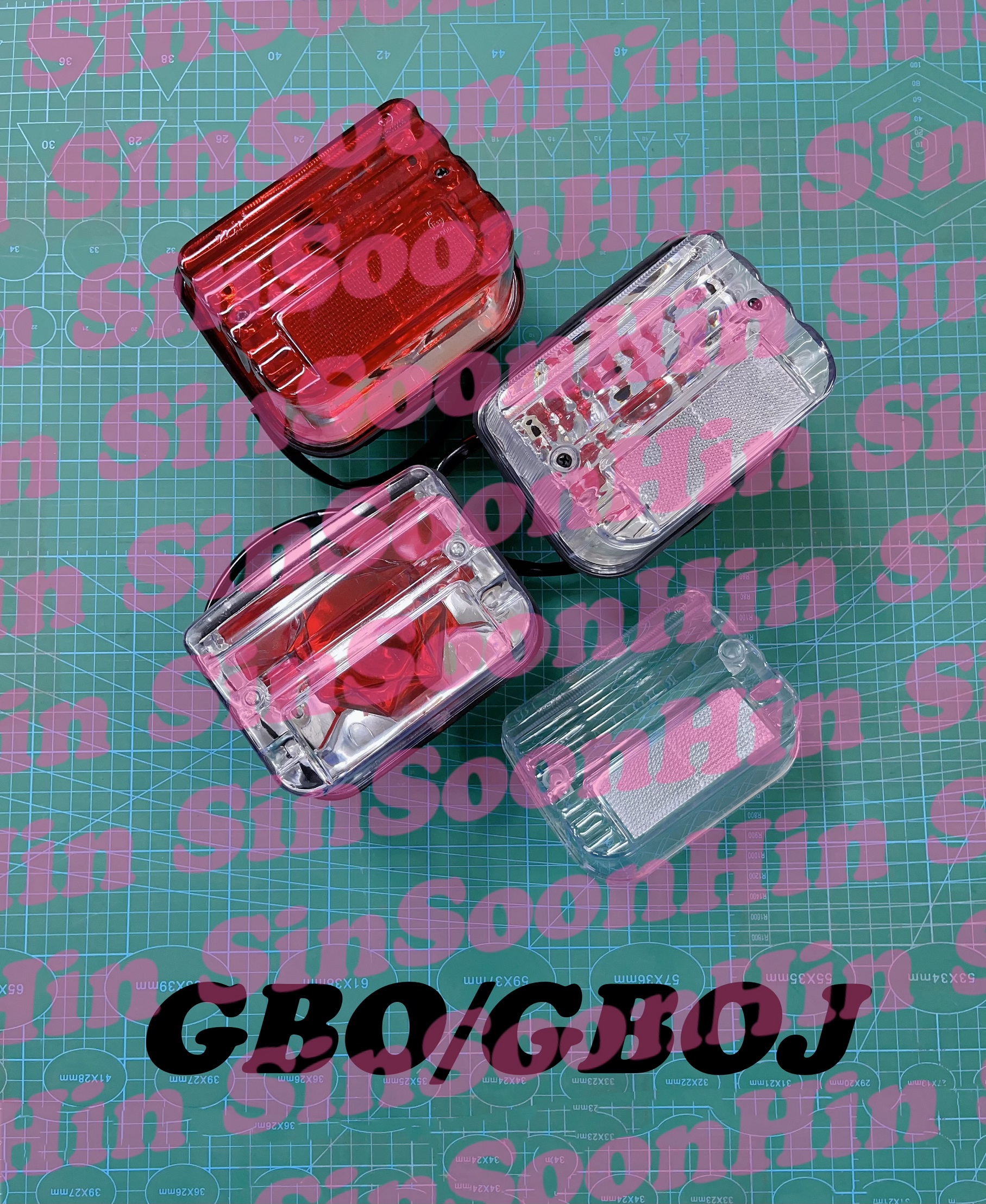 Honda GBO GBO-J Tail Lamp Assy Set [Diamond EYE] # lampu belakang gboj ...