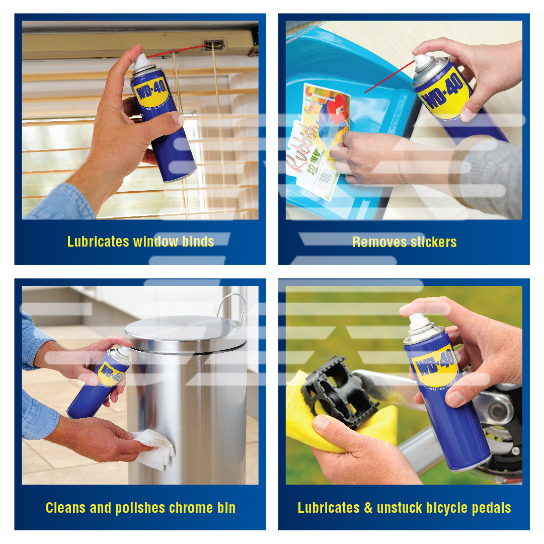 WD-40 Multi Use Product Anti Rust Multi Purpose Lubricant Spray Smart ...