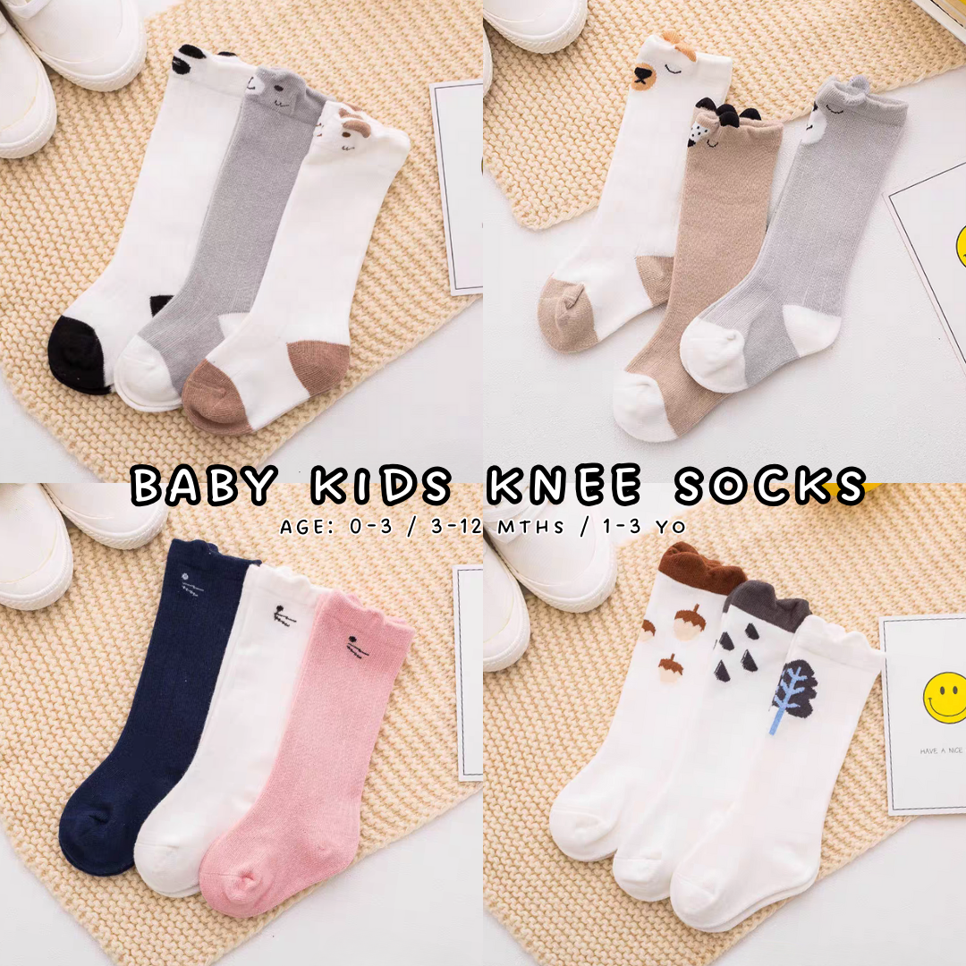 ️BABY ️ Knee High Newborn 0-1yo / 1-3yo Toddler Baby Kid Boy Girl Cute ...