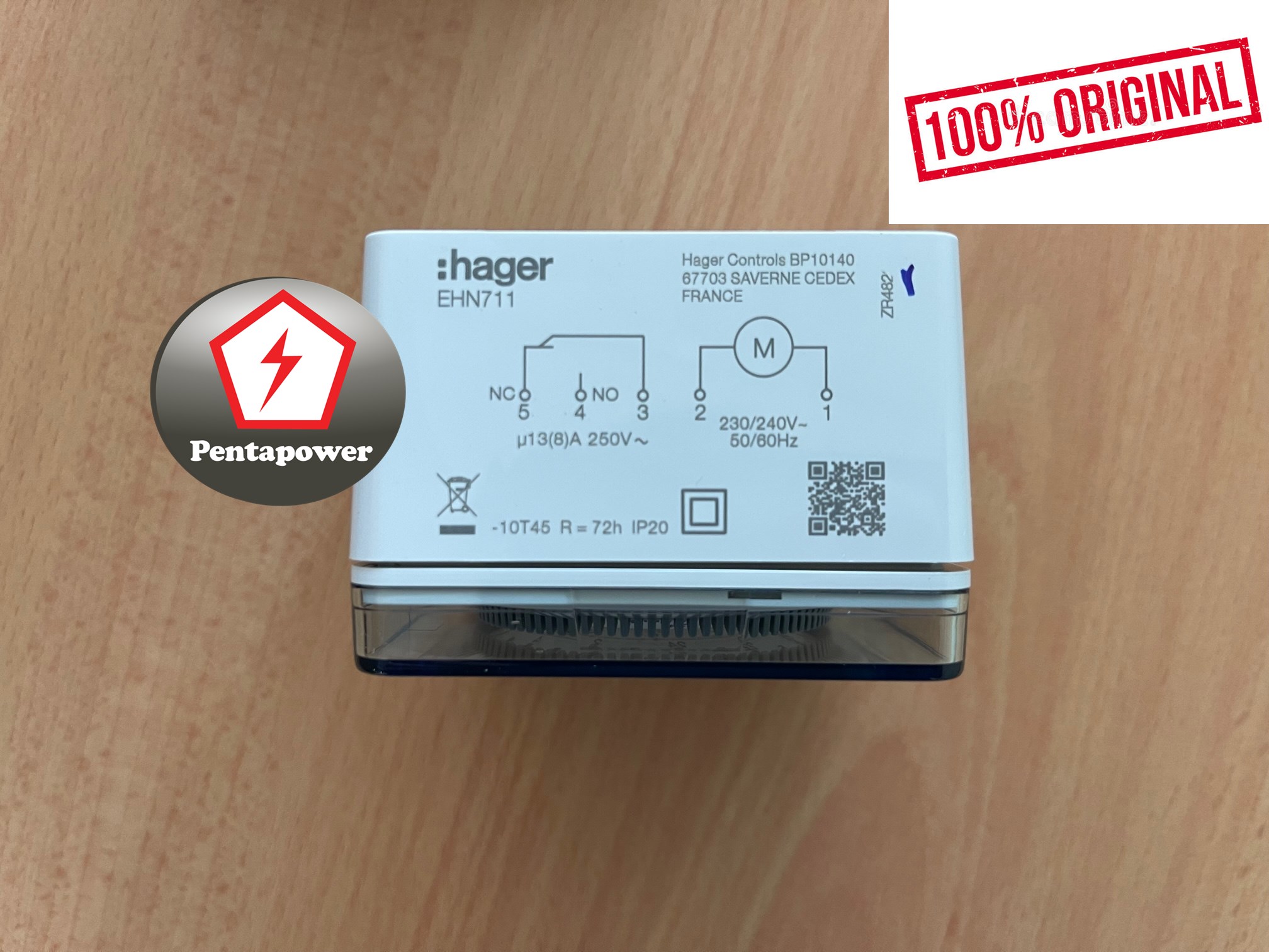 HAGER TIMER EHN711 24 HOURS TIMER Analogue Time Switches ( NEW MODEL ...