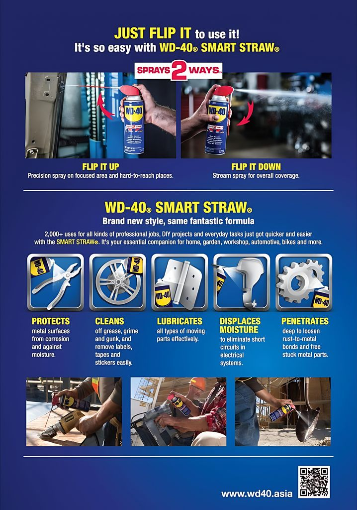 WD-40 Multi-Use Product Smart Straw 277ml 382ml | Shopee Malaysia